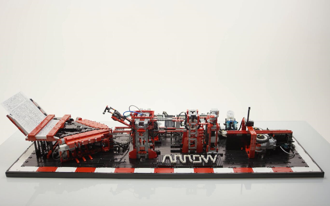 乐高自动折纸飞机器Lego Paper Plane Machine - Full Take_哔哩哔哩_bilibili