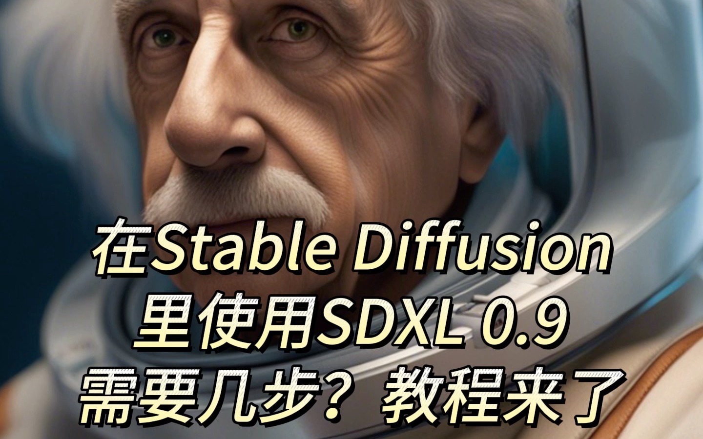 无脑本地部署！SD XL 最先进的A绘画！太酷啦！