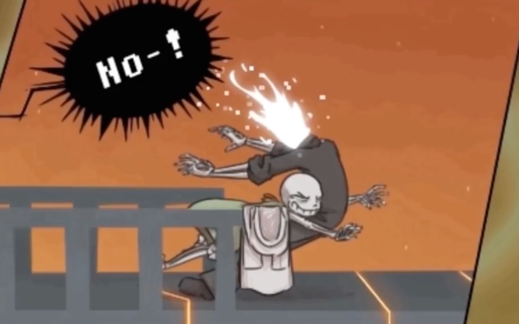 [undertale 手牌] #63 gaster's death_哔哩哔哩_bilibili