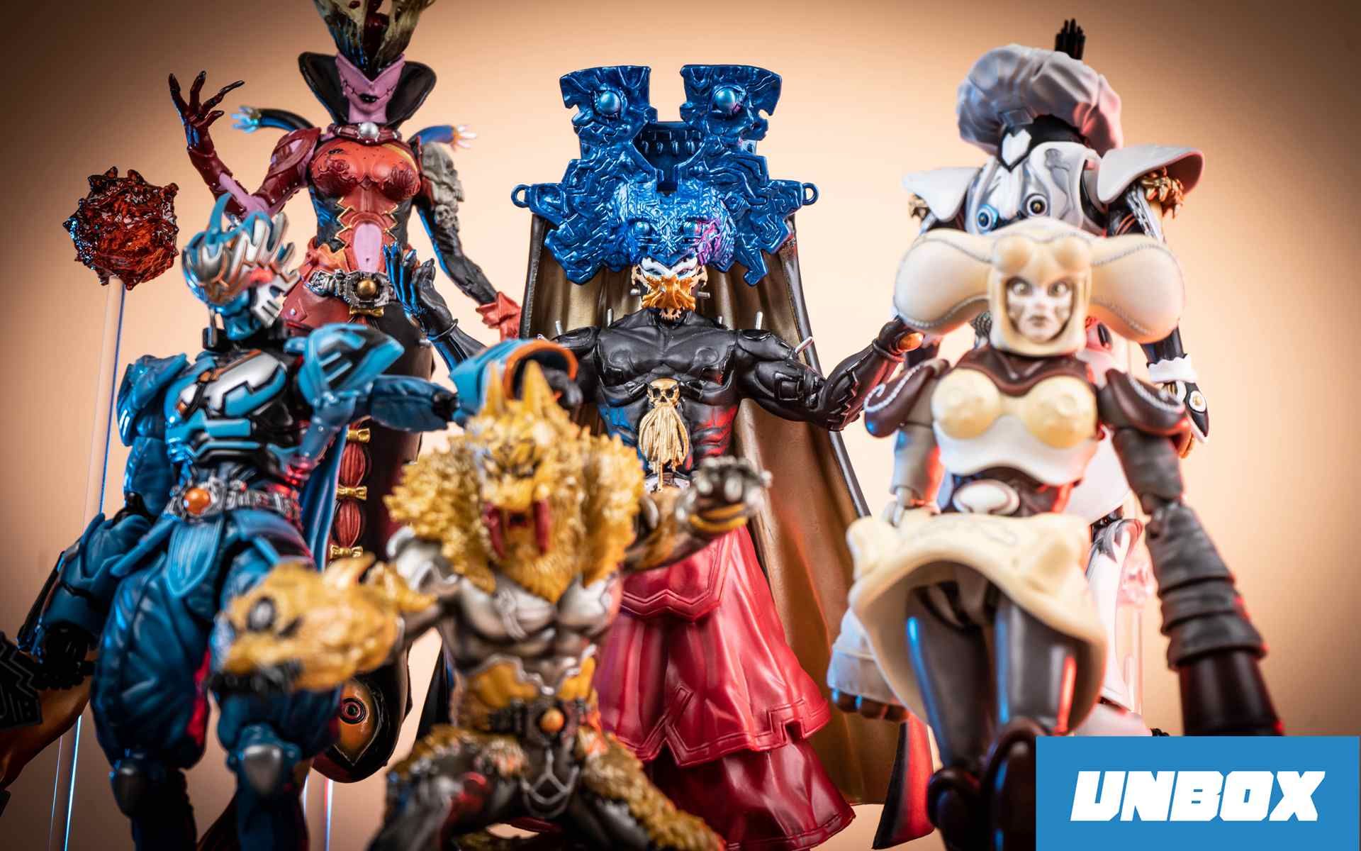 【UNBOX】 SHF假面骑士W全怪人家族开箱 下集_哔哩哔哩_bilibili