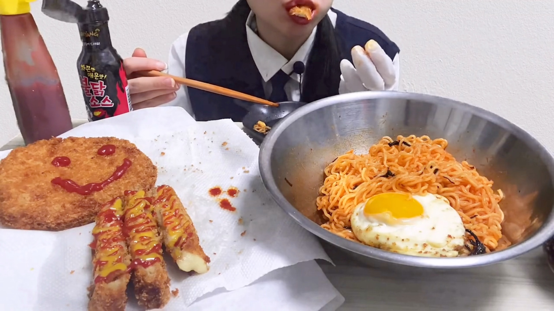 炸鸡排 火鸡面_哔哩哔哩_bilibili