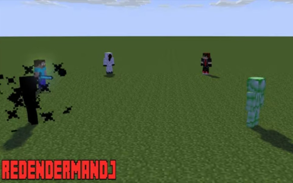 Herobrine VS Entity303 VS Green Steve VS Null VS You_哔哩哔哩_bilibili