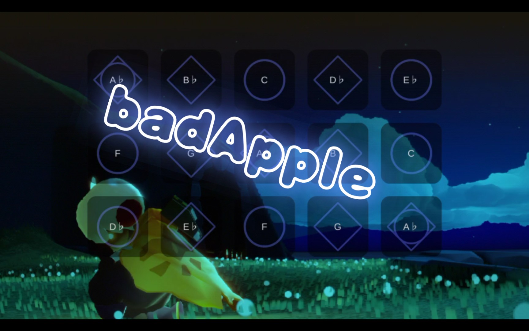 badapple光遇简谱-千图网