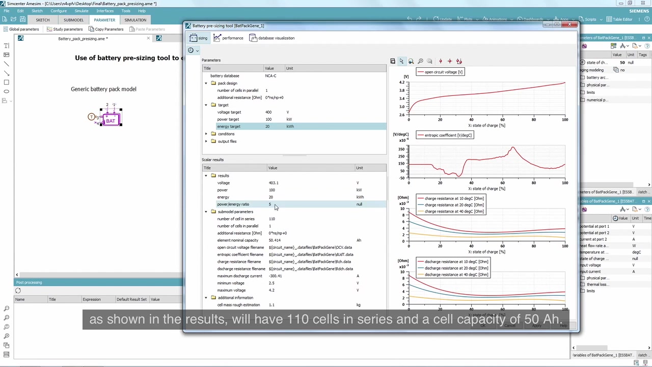 基于Simcenter Amesim的动力电池系统模型搭建（ battery pack for electrical vehicle）_哔哩哔 ...