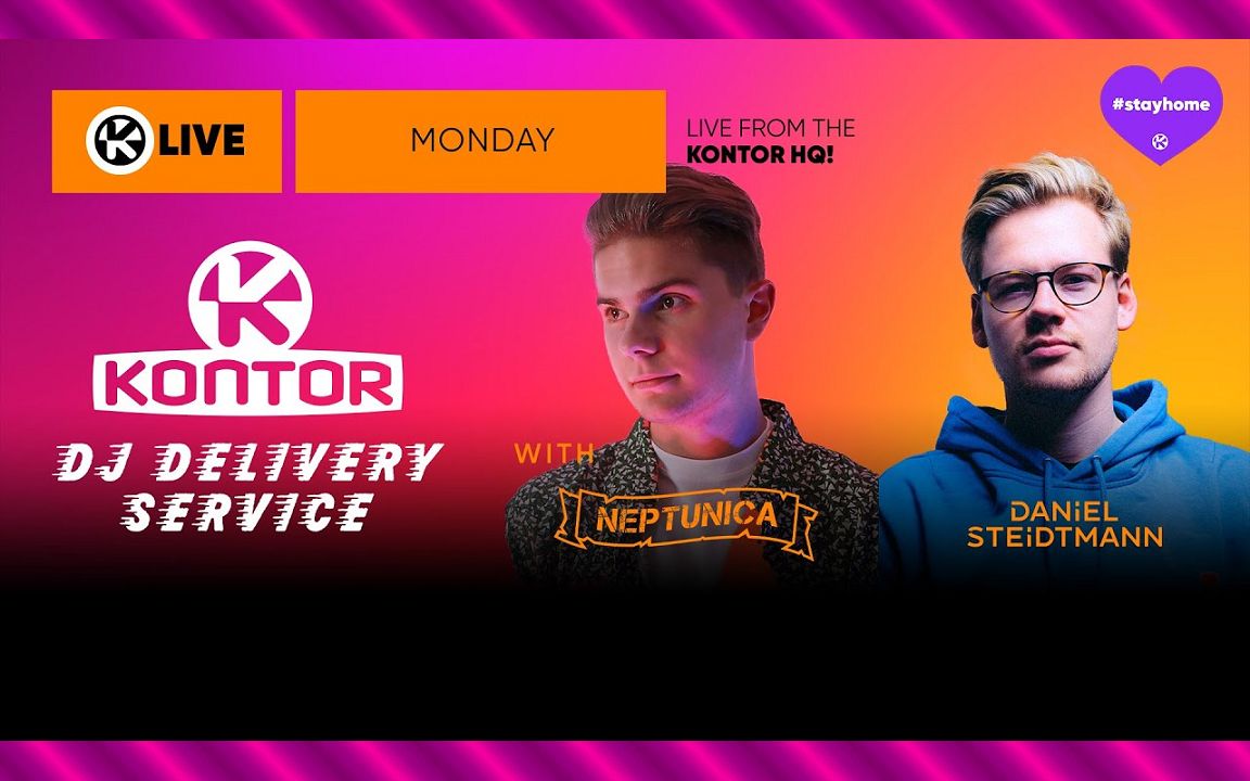 Kontor🅚 4小时DJ传输服务📀Hardstyle/House mit Neptunica und Daniel Steidtmann_哔 ...