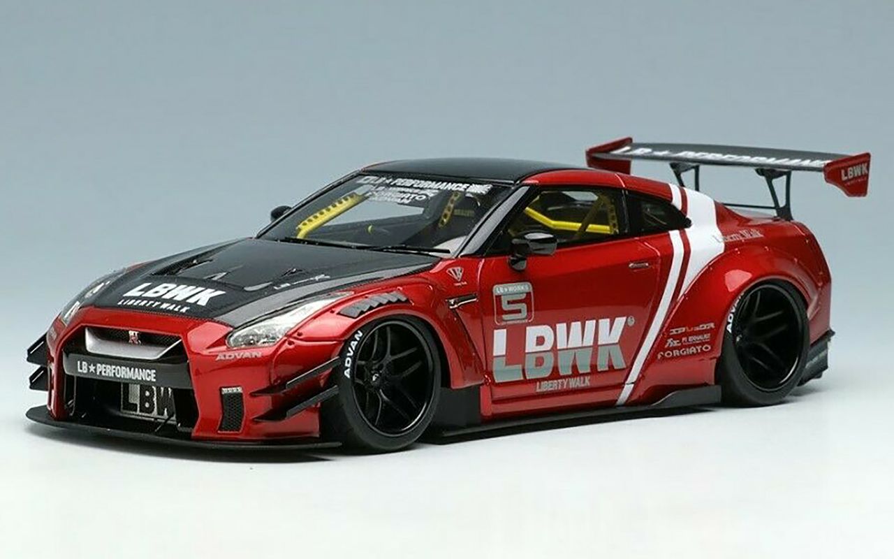 【汽车模型】MakeUp 1:43 LB-Works 尼桑 GT-R R35 Type 2_哔哩哔哩 (゜-゜)つロ 干杯~-bilibili