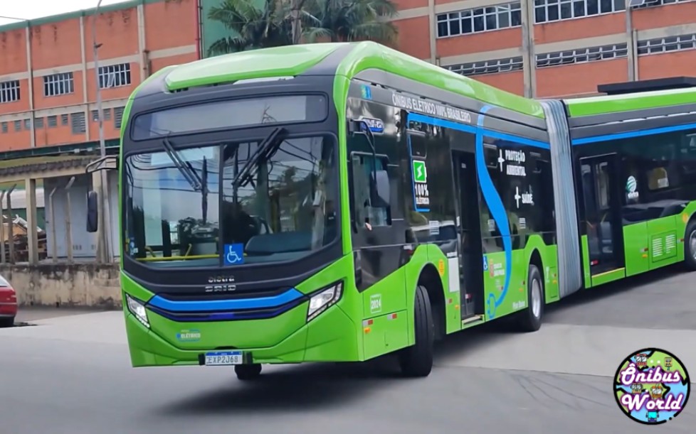 [转载]巴西圣保罗Eletra Industrial制造的纯电巴士合集 #2