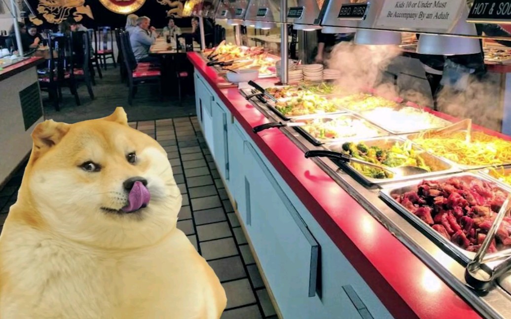 Cheems吃自助餐_哔哩哔哩_bilibili