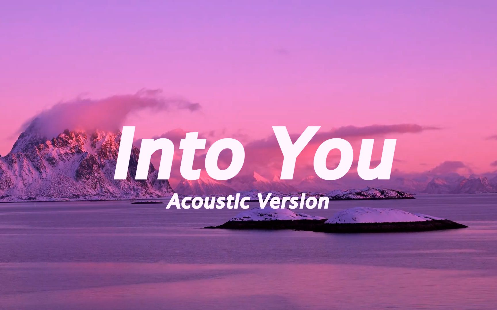 《Into You》爱了很多年的歌，不开心的时候会一直听-bili_66811249020-1-哔哩哔哩视频