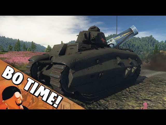 [战争雷霆]Char B1 ter " 双炮等于无敌"_哔哩哔哩_bilibili