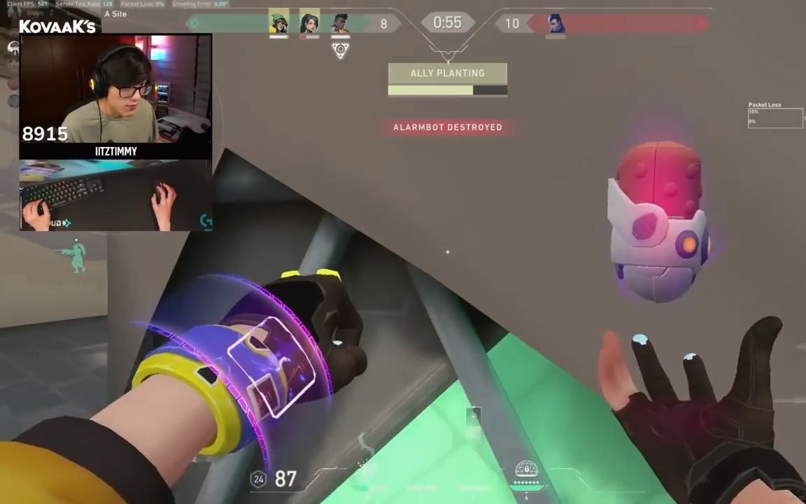 【VALORANT】Killjoy什么时候有闪光了😮😮😮_VALORANT_精彩集锦