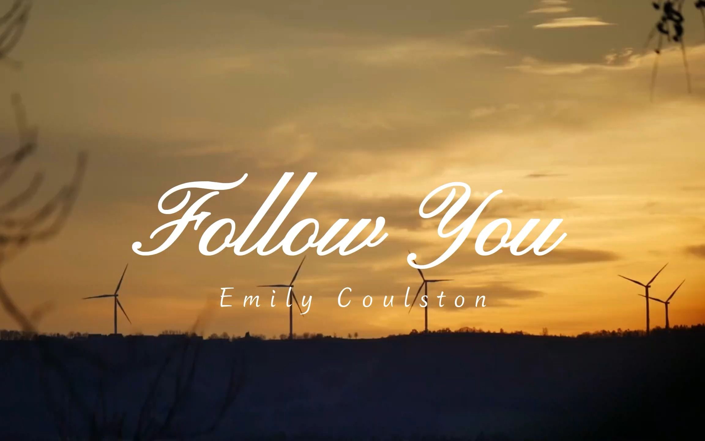 宝藏英文歌曲《Follow You》如果思念的声音可以传到你心里。-是7个橘子-是7个橘子-哔哩哔哩视频