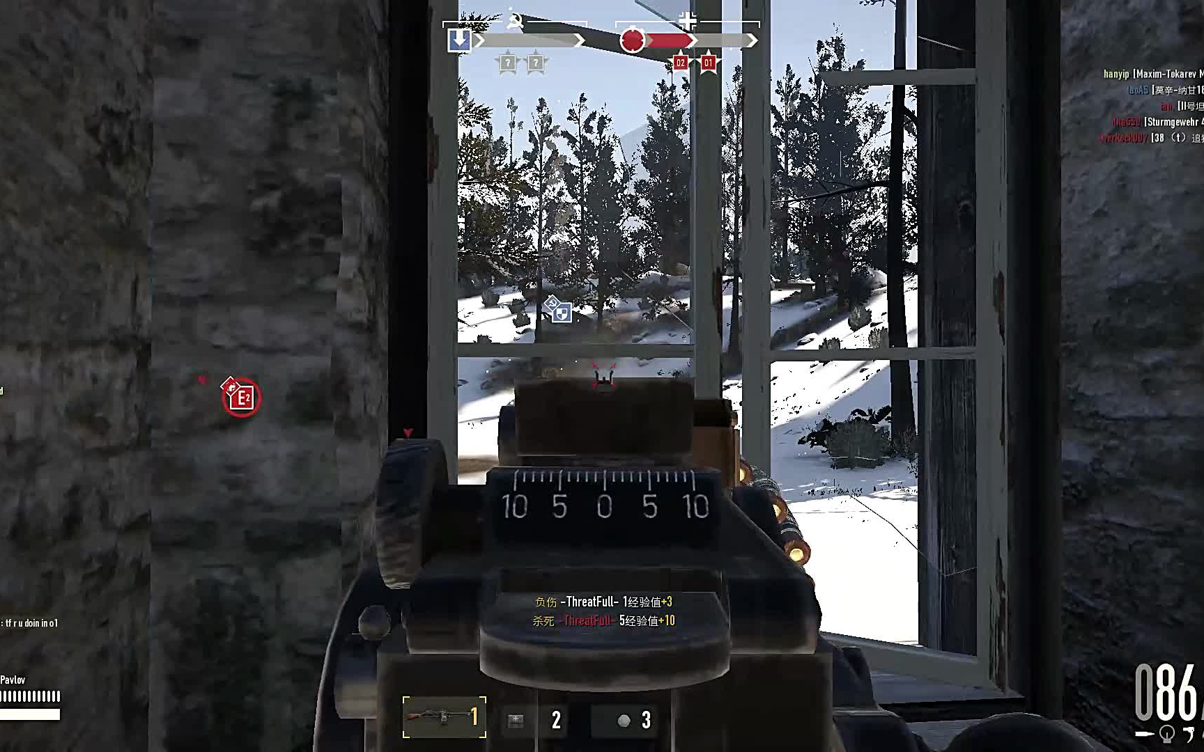 英雄与将军苏军Maxim-Tokarev MT机枪_哔哩哔哩_bilibili