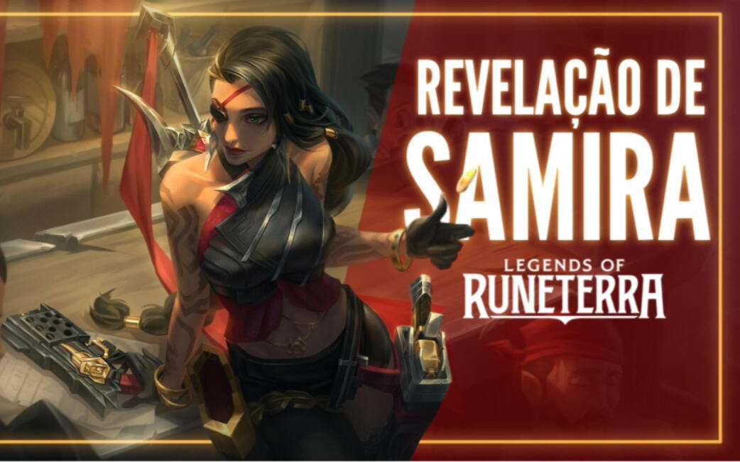 新英雄 萨米拉卡组官方视频展示_ LOR/符文之地传说/萨米拉/沙漠玫瑰 - 哔哩哔哩