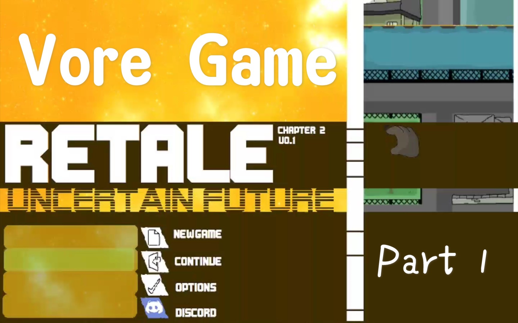 【Vore Game - Retale 2】Part 1:来公司上班和Mia学习理货？Vore在这个游戏中无所不在！_哔哩哔哩_bilibili