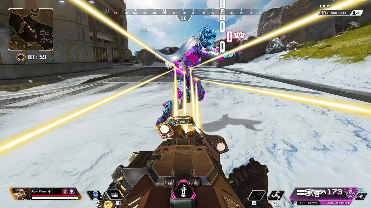 New Wraith Buff: Bullet Immunity 😂_APEX英雄_第一视角