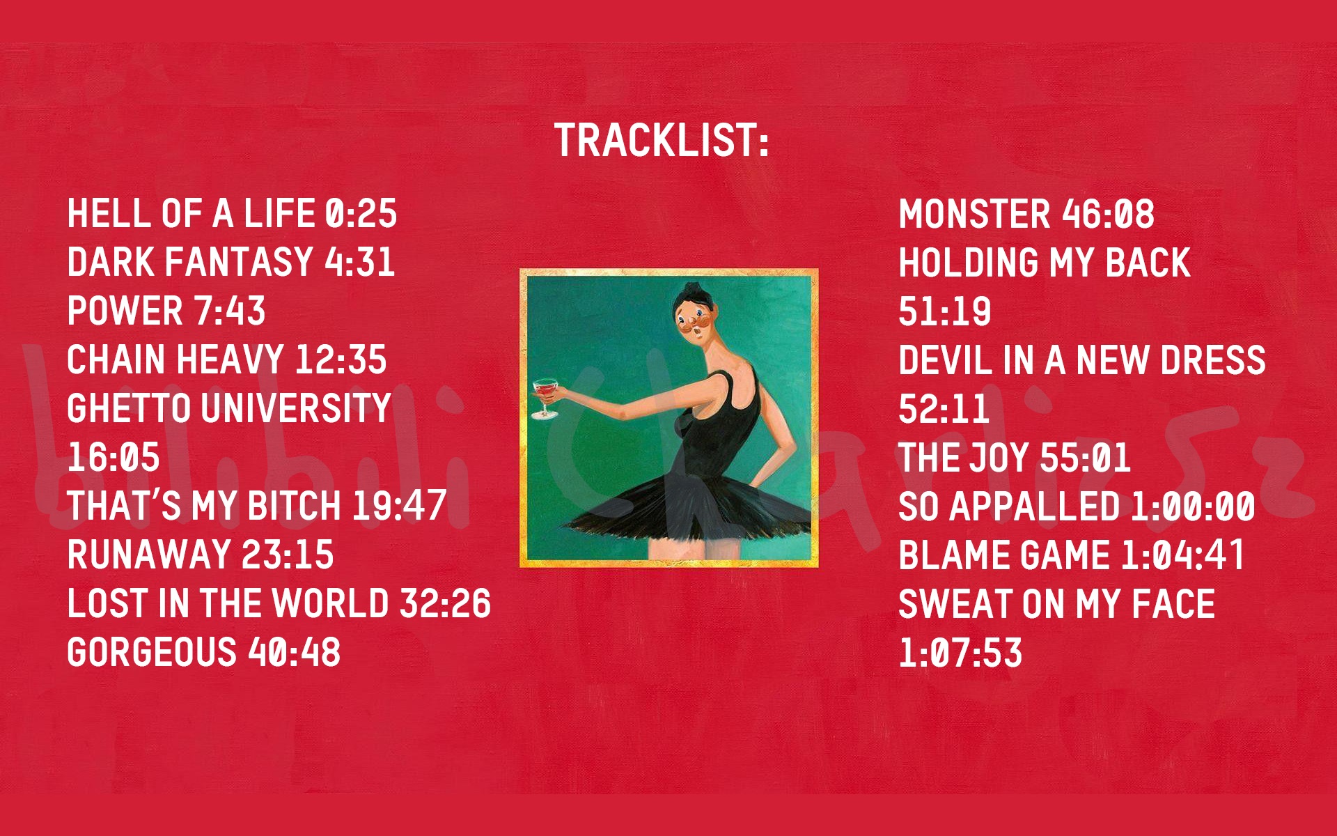 My Beautiful Dark Twisted Fantasy Demo版全专辑 试听_哔哩哔哩_bilibili