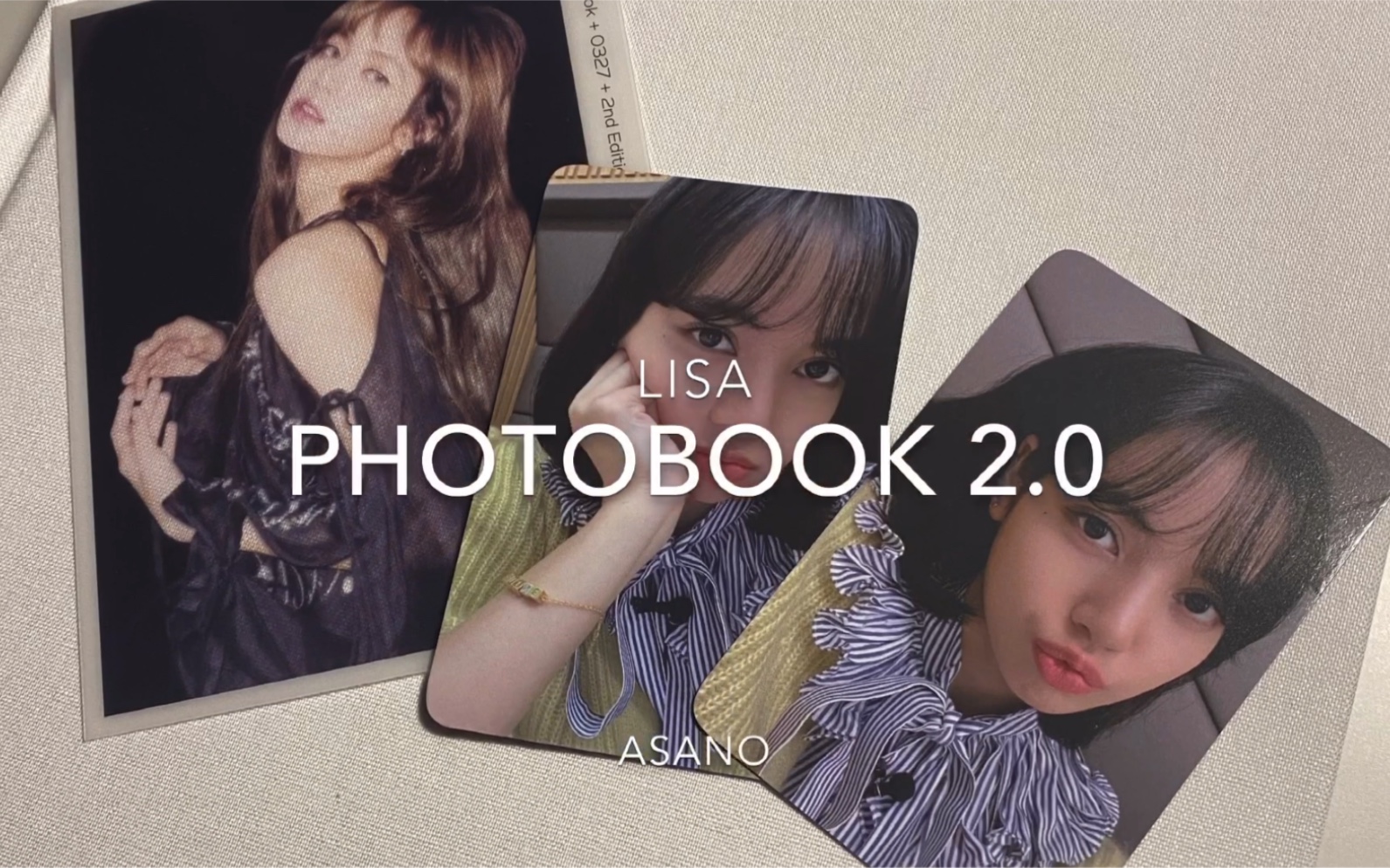 【LISA】Photobook 2.0 措不及防的2.0 YG真会玩_哔哩哔哩_bilibili