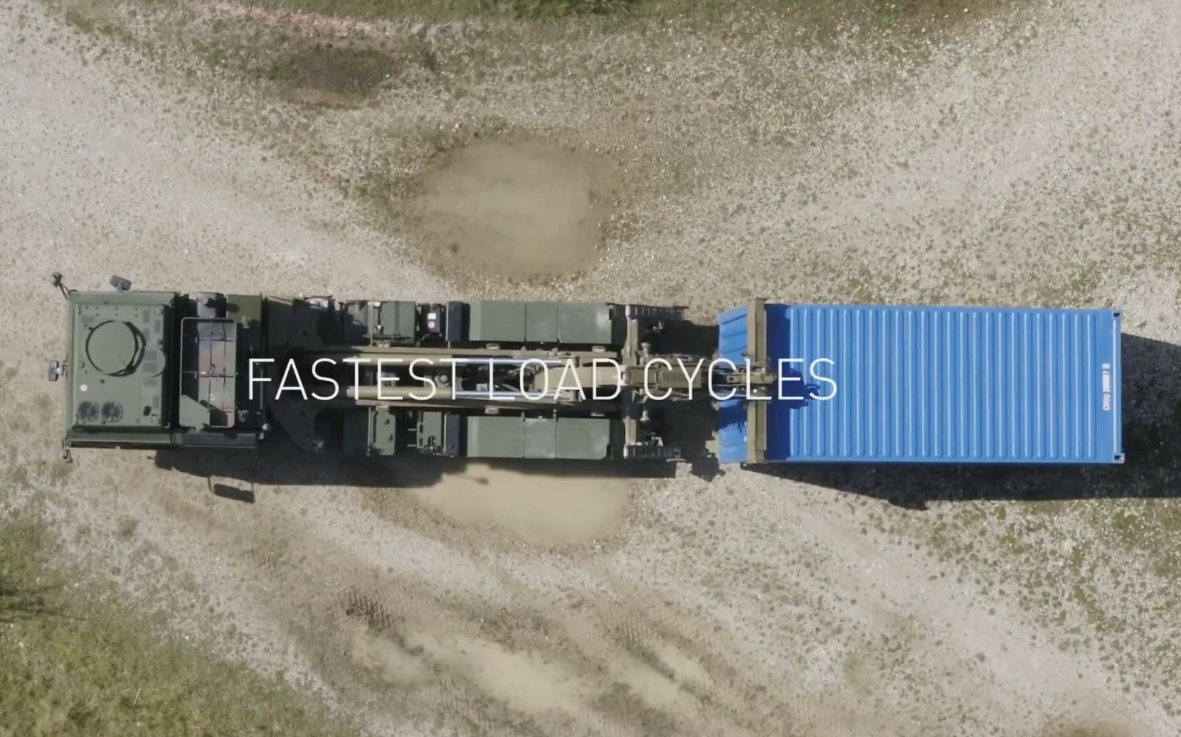 【坦克战车】- 莱茵金属 HX卡车 自动装卸系统（ALHS 2.0）展示_哔哩哔哩_bilibili