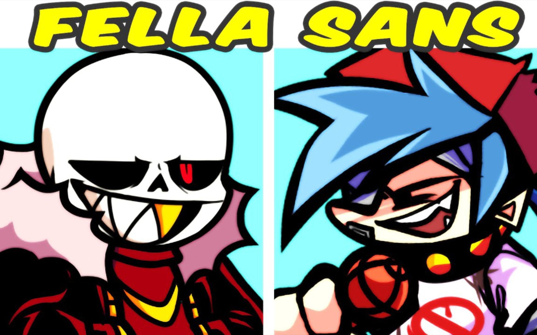 【FNF】 VS FELLA SANS - Funkin' with a Fella (FNF MOD/Undertale)