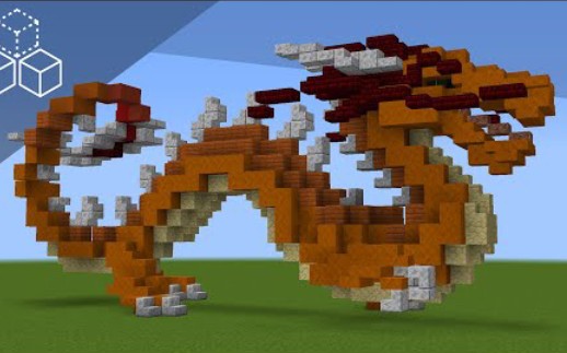 【MegRae】如何建造中国龙—我的世界教程_哔哩哔哩_bilibili