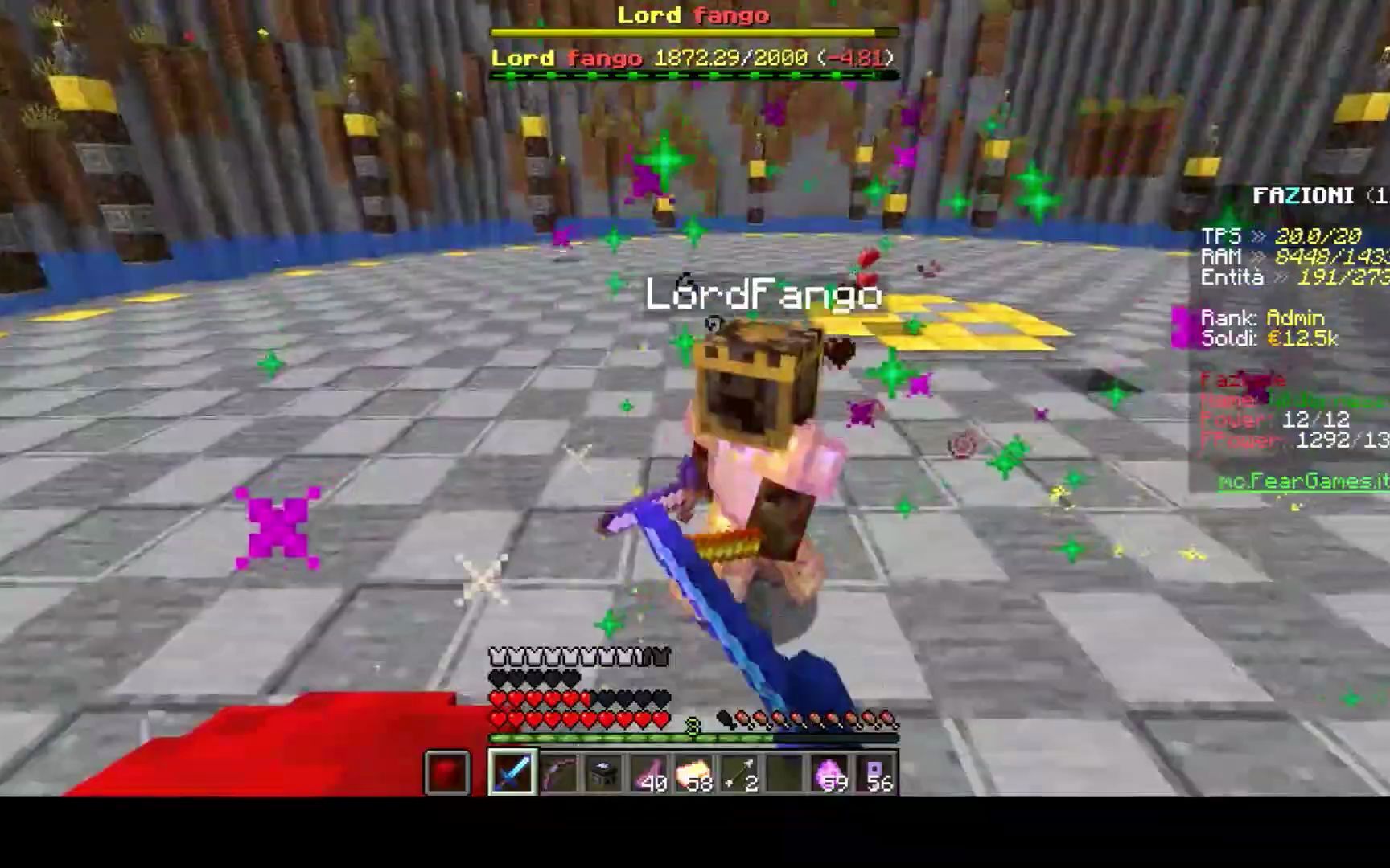 [FearGames/Mythicmobs] 💛 Lord fango Gold 💛 bossfight (mud king)_我的世界