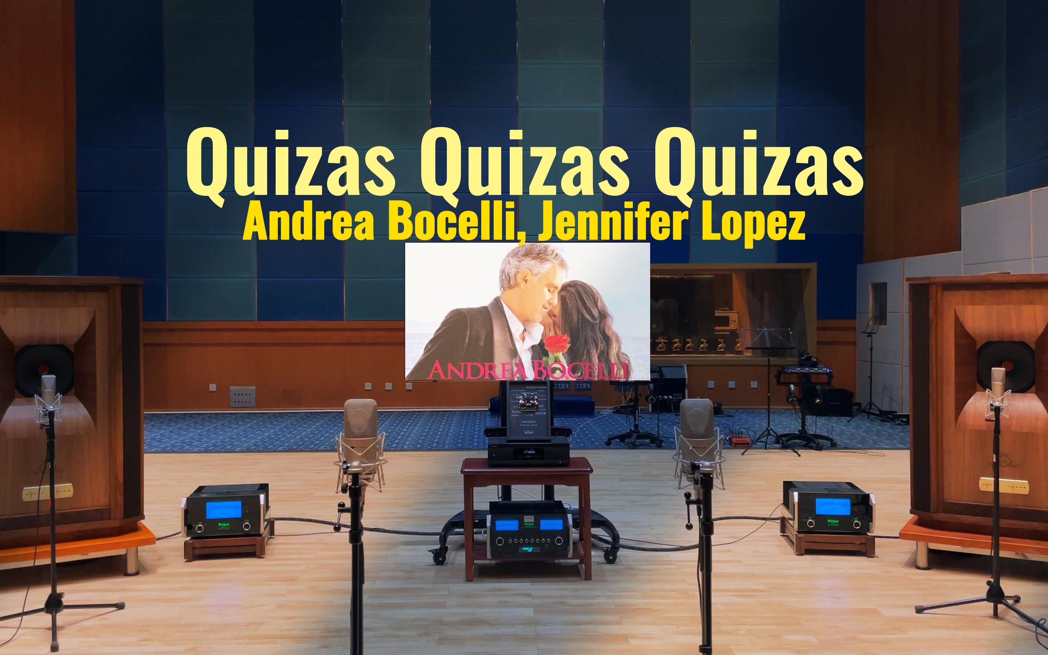百万级装备听《Quizas Quizas Quizas》- Andrea Bocelli, Jennifer Lopez【Hi-Res ...
