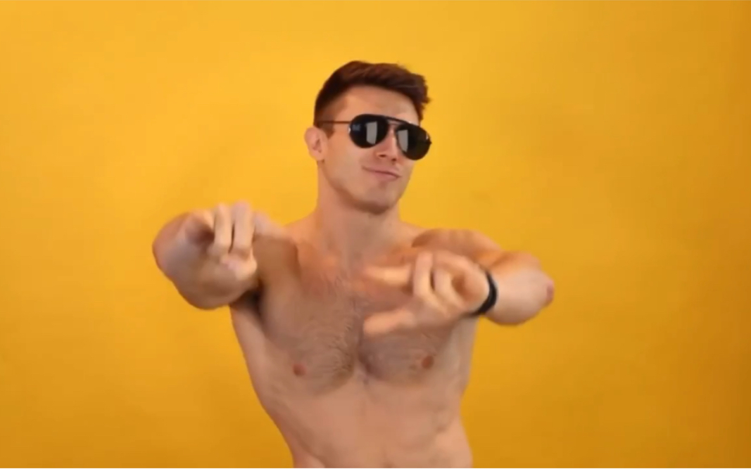 【Sam Cushing】老公教你健身.主要还是来看肉_哔哩哔哩_bilibili