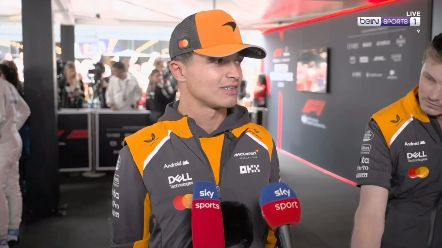 【F1 2025】荷兰正赛 兰多诺里斯赛后采访_哔哩哔哩_bilibili