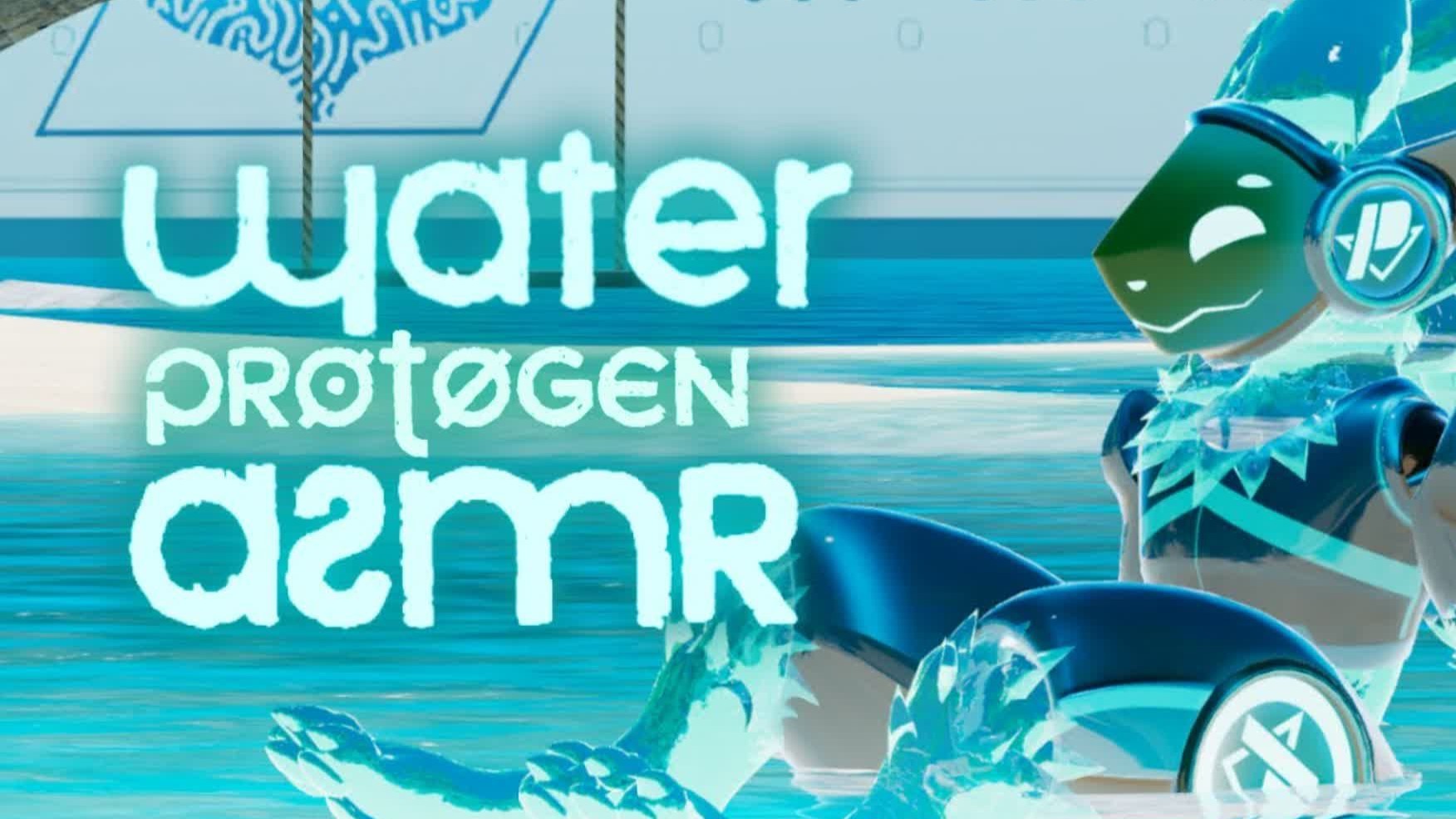 [Furry ASMR] Aqua Protogen gives you relaxing water paw massages💧💙🌊 ...