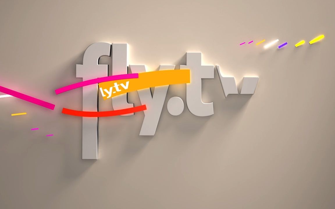 Broadcast Logo Animation Fly.tv_哔哩哔哩_bilibili