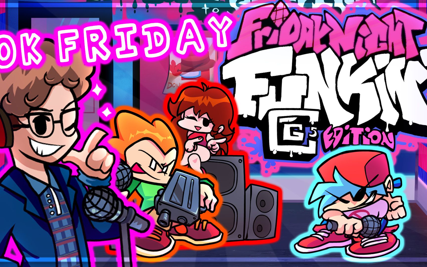 神曲警告 ok Friday 另外一个版本