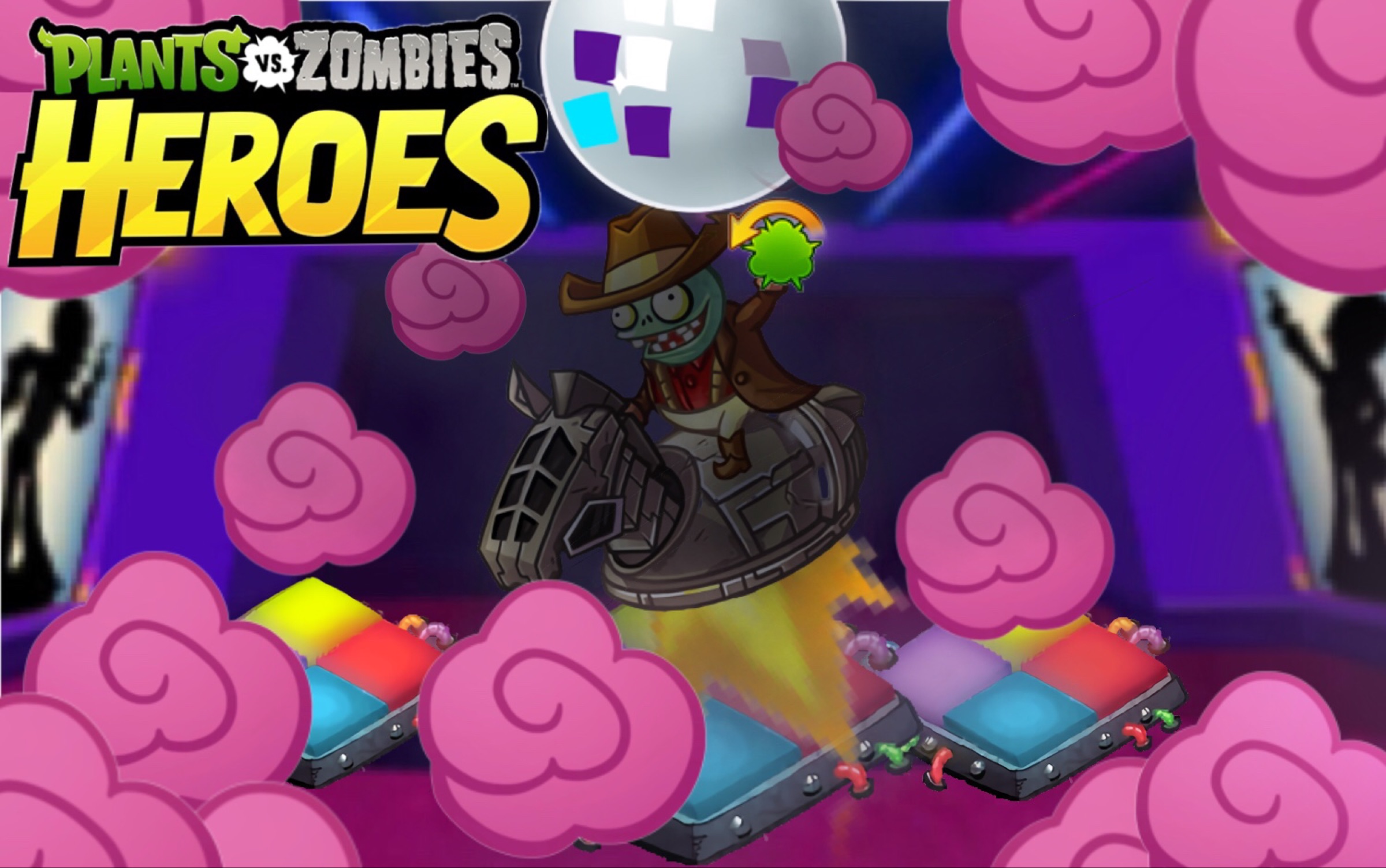 【PVZH】排位大挑战：一骑当先！当你用太空牛仔和迪斯科舞池上分会发生什么？-也就是影风-也就是影风-哔哩哔哩视频