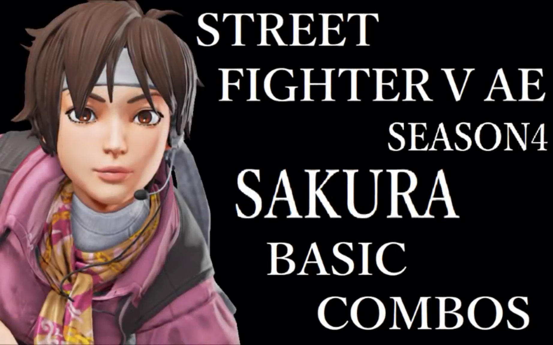 Meno出品，街霸5 新赛季 Sakura连续技演示_哔哩哔哩_bilibili