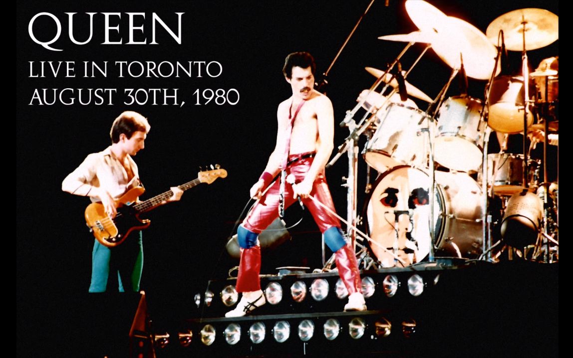 【Queen 皇后乐队】最活跃的1980年(罕见)美国电视台剪辑