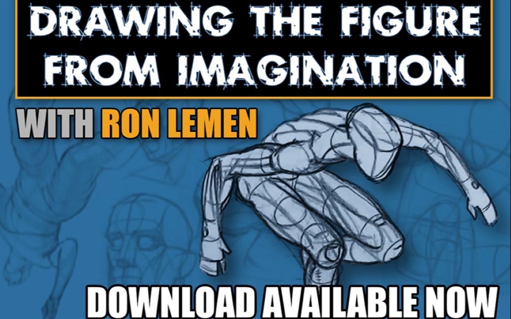 【绘画手绘】Ron Lemen《想象力的角度绘制人物》(中英双字)_哔哩哔哩_bilibili