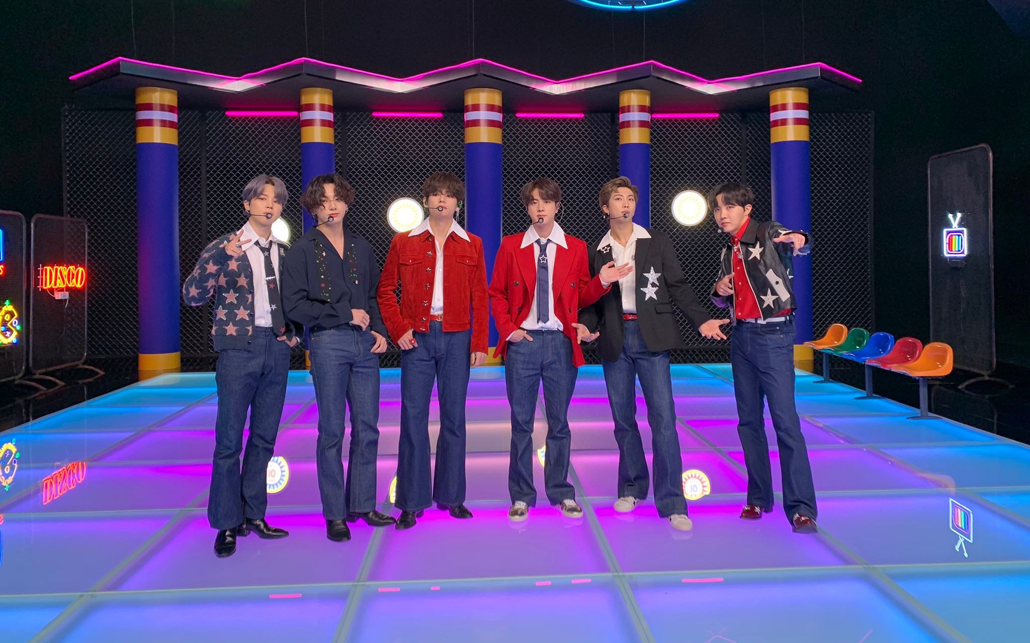 【WNS中字】201125 NTV Best Artist 2020 BTS cut Dynamite 舞台_哔哩哔哩_bilibili