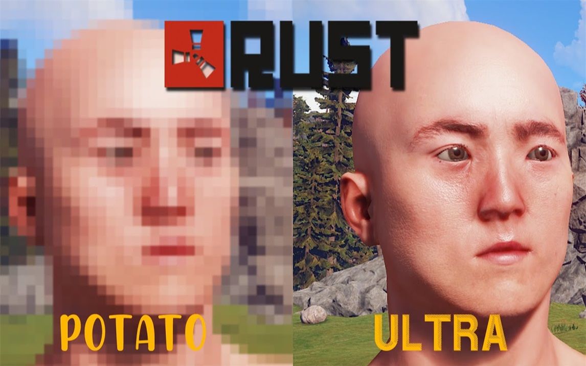 【Rust】Rust HDRP 4K画质第一视角试玩
