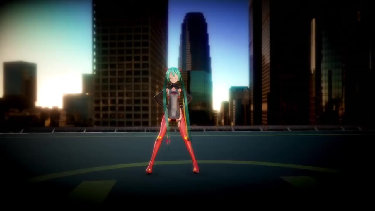 MMD Reversible campaign Racing Miku RSK Ver 【Digitrevx model】_哔哩哔哩_bilibili