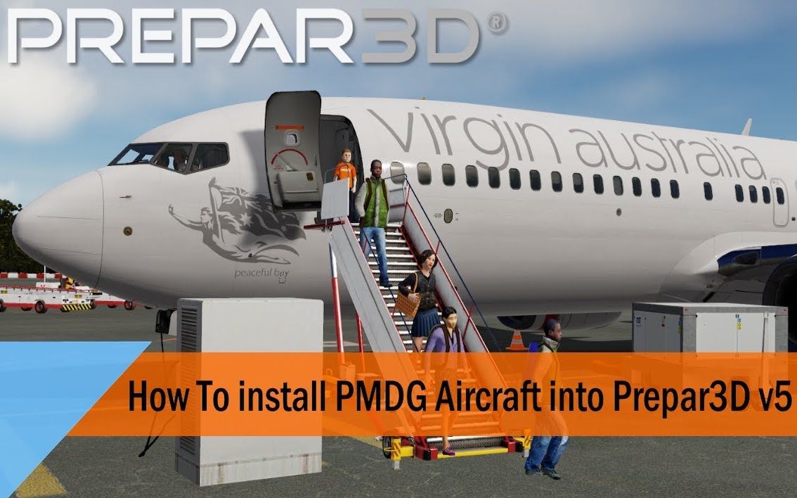 P3Dv5.3主程序安装教程