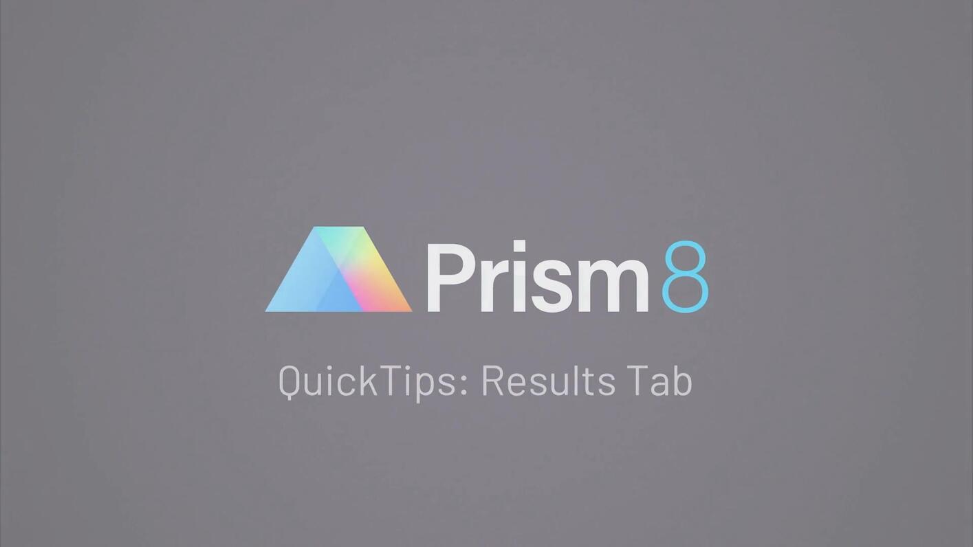 【高清1080p】Graphpad Prism 8 官方最新教程 - 哔哩哔哩