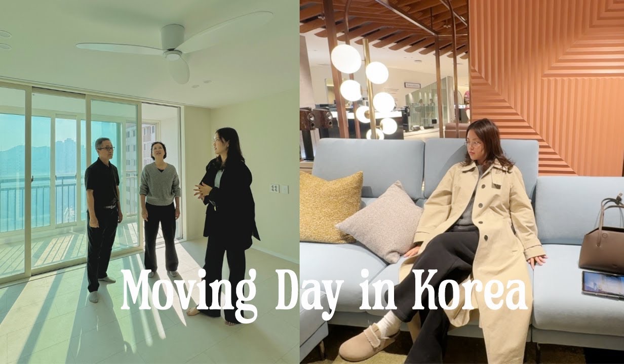 【241111精制中英字幕】Michelle Choi｜韩国居家生活｜搬进新的韩国公寓，买家具，美容日，入住！-查理糯米盒-查理糯米盒-哔哩哔哩视频