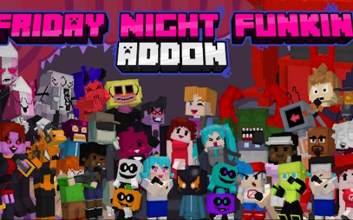 mc Friday night funkin addon 大更新！（转载）_我的世界