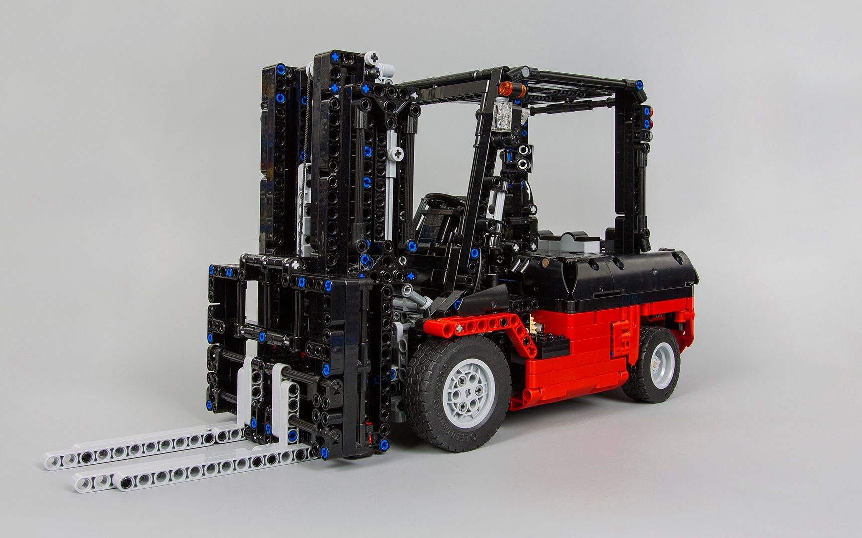 [MOC] LEGO® Technic Custom Forklift Mk II_哔哩哔哩_bilibili