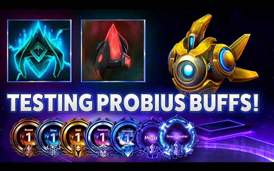 普罗比斯 Probius Pylon Overcharge - TESTING PROBIUS BUFFS! - B2GM