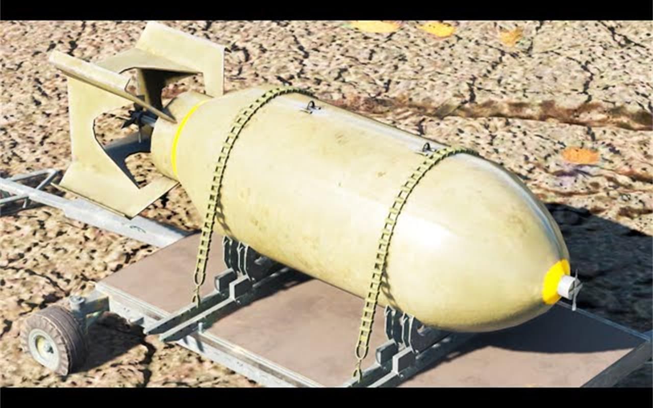 【1080P】给你一个500kg的“小惊喜”_战争雷霆