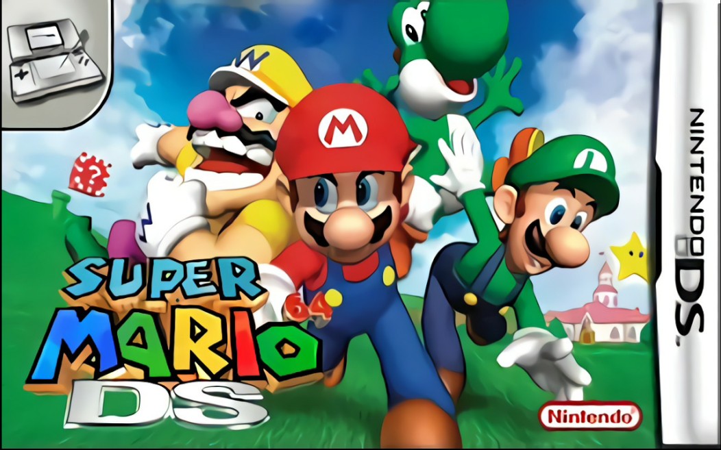 【720P 60FPS】超级马里奥64 DS（Super Mario 64 DS） 150★全收集完美通关视频_哔哩哔哩_bilibili