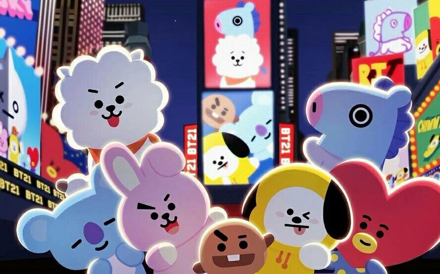 [BT21] Hi~ We are BT21._哔哩哔哩_bilibili