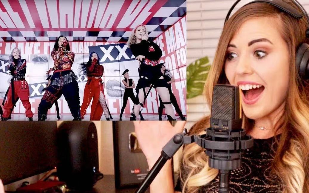 【中字】【MV Reaction】专业歌手小姐姐Bri Heart看Mamamoo - Hip_哔哩哔哩_bilibili