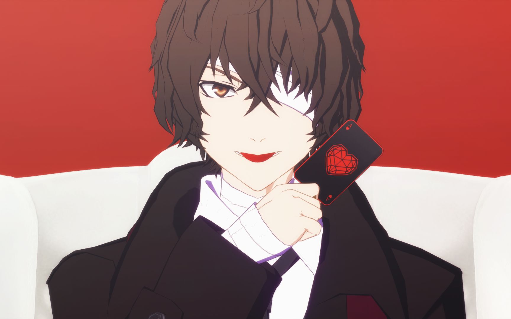 【BSD/MMD】★人类的本质就是骗子★（太宰治的Envy Baby）_哔哩哔哩_bilibili